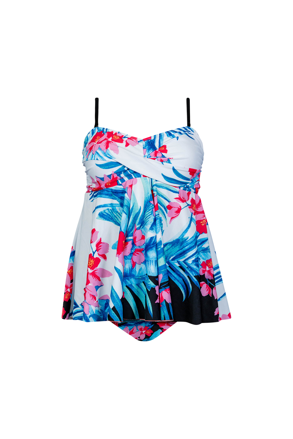 Miss Daisy Flyaway Bandeau Tankini – Heat Swimwear
